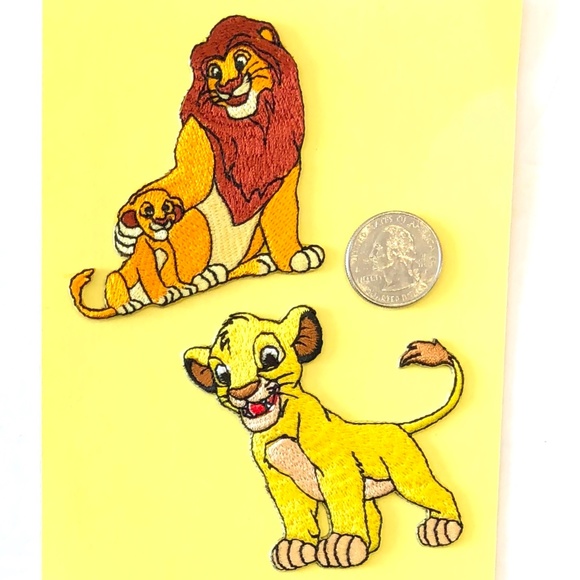 Accessories | Lion King Patch Disney Iron On Simba Mufasa Diy | Poshmark